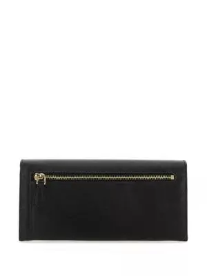 Prada Large Leather Wallet - Black
