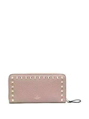 Valentino Garavani Rockstud Wallet - Neutrals