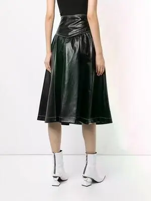 Philosophy Di Lorenzo Serafini Panelled Flared Skirt