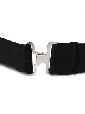 Giorgio Armani Silk Bow Tie - Black