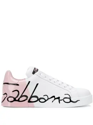 Dolce & Gabbana Portofino Sneakers - White