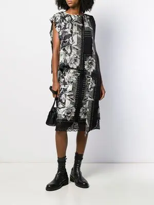 Antonio Marras Floral Print Dress