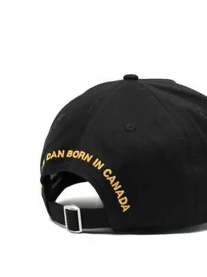 Dsquared2 Canadian Flag Baseball Cap - Black