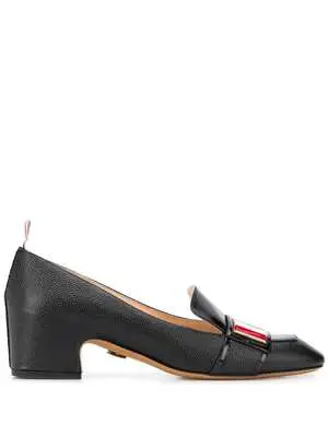 Thom Browne Tricolour Enamel Strap Loafers