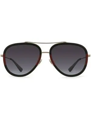 Gucci Pilot-frame Sunglasses - Green