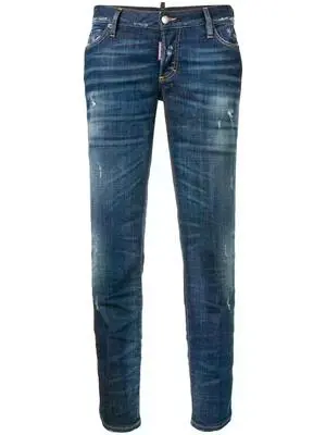 Dsquared2 Jennifer Cropped Jeans - Blue