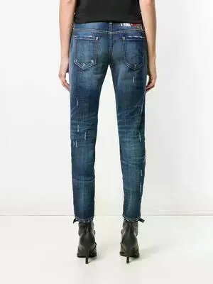 Dsquared2 Jennifer Cropped Jeans - Blue