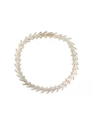 SHAUN LEANE Serpent Trace Slim Bracelet - Silver