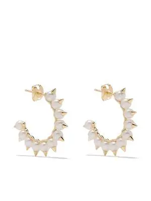 TASAKI 18kt Danger Tribe Pearl Earrings - Gold
