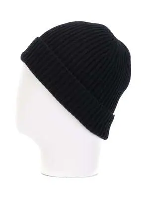 N.peal Ribbed-knit Cashmere Beanie - Blue