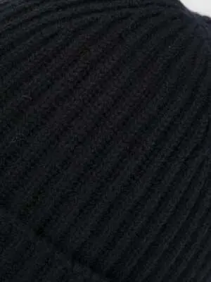 N.peal Ribbed-knit Cashmere Beanie - Blue