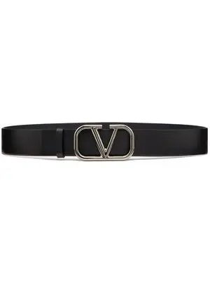 Valentino Garavani 40mm Vlogo Signature Belt - Black