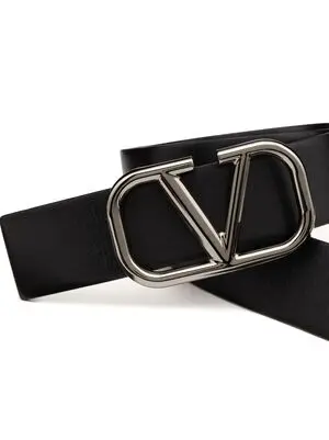 Valentino Garavani 40mm Vlogo Signature Belt - Black