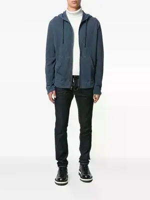 JAMES PERSE Cotton Zip-up Hoodie