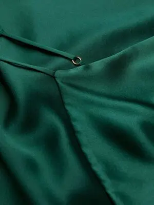 GILDA & PEARL Sophia Silk Top - Green