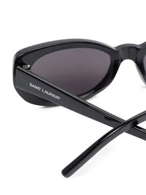 Saint Laurent Betty Oval Cat-eye Sunglasses