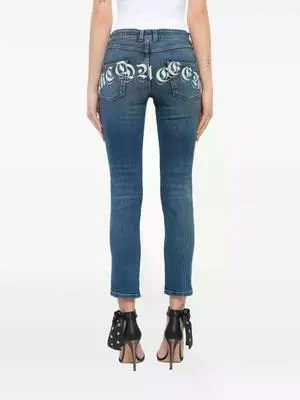 Alexander McQueen Cropped Skinny Jeans