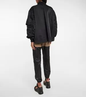 Sacai Nylon Bomber Jacket - Black