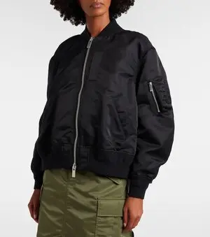 Sacai Nylon Bomber Jacket - Black
