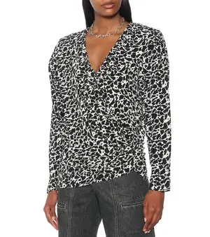 MARANT ETOILE Floral Wrap Blouse