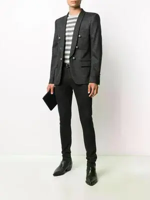 Balmain Decorative Button Blazer