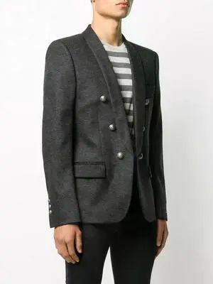 Balmain Decorative Button Blazer