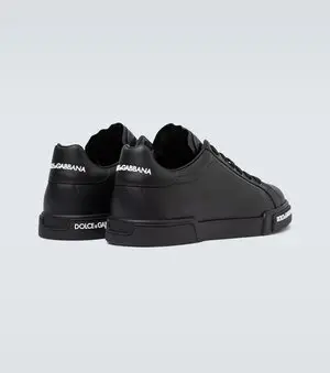 Dolce & Gabbana Port Light Leather Sneakers