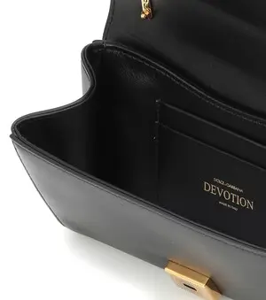 Dolce & Gabbana Devotion Medium Leather Shoulder Bag