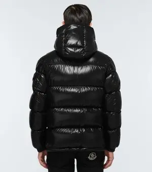 Moncler Down-filled Hooded Jacket - Black