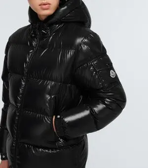 Moncler Ecrins Down-filled Jacket - Black
