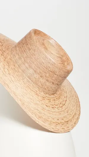 Lack Of Color Palma Wide Brim Straw Boater Hat