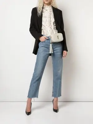 Saint Laurent Lou Quilted Belt Bag