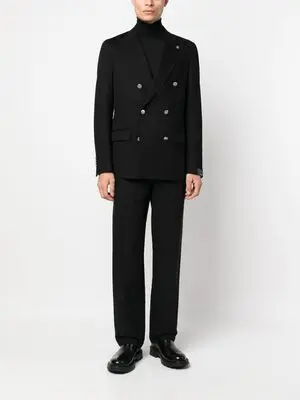 DRUMOHR Fine-knit Roll Neck Sweater - Black
