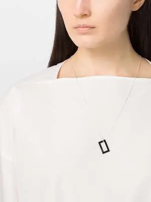 Le Gramme 2.1 Grams Ceramic Charm Necklace