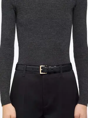 Prada Adjustable Buckled Belt - Black