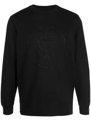 Supreme Embroidered Crest T-shirt - Black