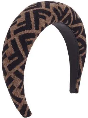 Fendi Ff Pattern Hairband