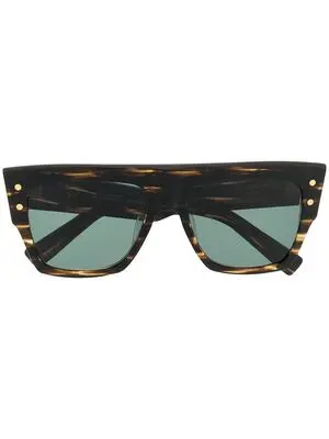 Balmain X Akoni B-i Sunglasses - Brown