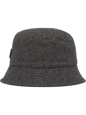 Prada Loden Rain Hat - Grey