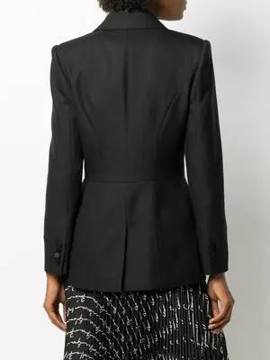 Alexander McQueen Lace-panel Blazer
