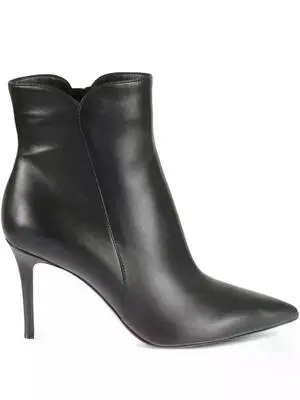 GIANVITO ROSSI Levy Leather Ankle Boots