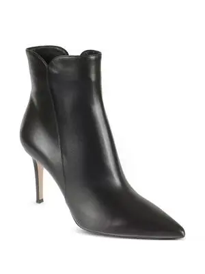 GIANVITO ROSSI Levy Leather Ankle Boots