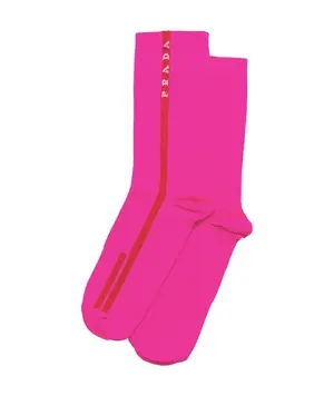 Prada Intarsia Knitted Socks