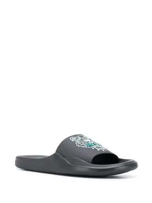 Kenzo Tiger Debossed Slides