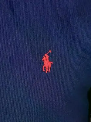 Polo Ralph Lauren Logo-embroidered Polo Shirt - Blue