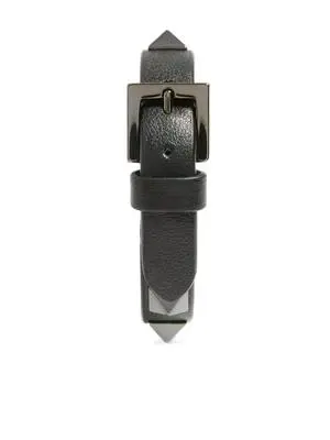 Valentino Garavani Rockstud Leather Bracelet - Black