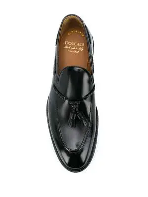 DOUCAL'S Tassel-embellished Leather Loafers