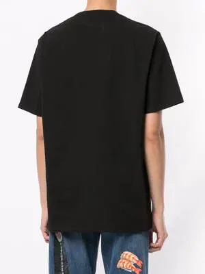 DOUBLET Embroidered Fringed T-shirt