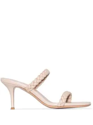 GIANVITO ROSSI Plaited Strap 70mm Sandals