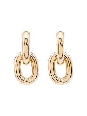 Rabanne Chain Link Earrings - Gold